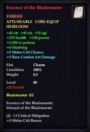 Essence of the Blademaster | EverQuest 2 Wiki | Fandom