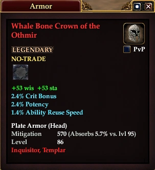 Whale Bone Crown of the Othmir | EverQuest 2 Wiki | Fandom