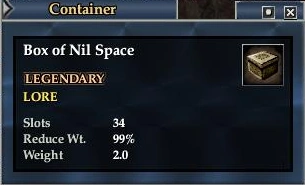 Box of Nil Space | EverQuest 2 Wiki | Fandom