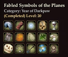 Fabled Symbols of the Planes | EverQuest 2 Wiki | Fandom