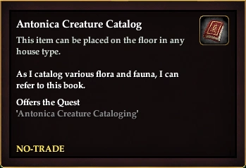 Antonica Creature Catalog | EverQuest 2 Wiki | Fandom