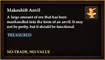 Makeshift Anvil | EverQuest 2 Wiki | Fandom