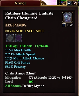 Ruthless Illumine Umbrite Chain Chestguard | EverQuest 2 Wiki | Fandom