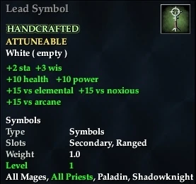 Lead Symbol | EverQuest 2 Wiki | Fandom