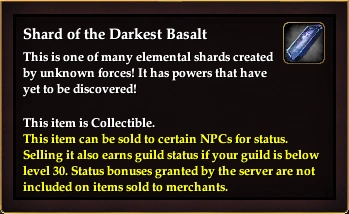 Shard of the Darkest Basalt | EverQuest 2 Wiki | Fandom