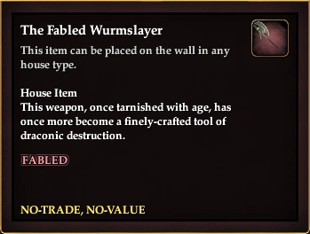The Fabled Wurmslayer | EverQuest 2 Wiki | Fandom