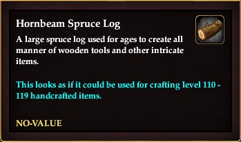 Hornbeam Spruce Log | EverQuest 2 Wiki | Fandom