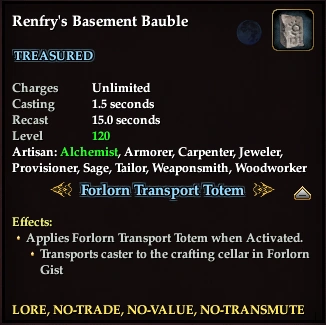 Renfry's Basement Bauble | EverQuest 2 Wiki | Fandom