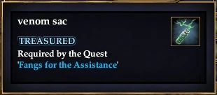 Venom sac | EverQuest 2 Wiki | Fandom