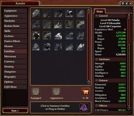 Category:Familiar (Item Type) | EverQuest 2 Wiki | Fandom