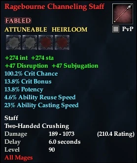 Ragebourne Channeling Staff | EverQuest 2 Wiki | Fandom