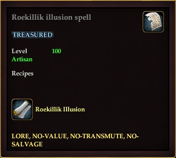 Roekillik illusion spell | EverQuest 2 Wiki | Fandom