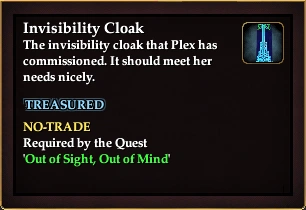 Invisibility Cloak | EverQuest 2 Wiki | Fandom