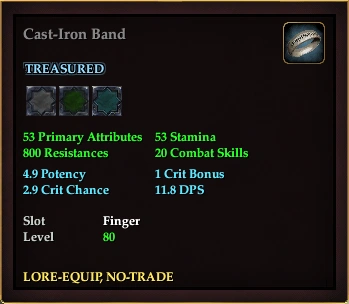 Cast-Iron Band | EverQuest 2 Wiki | Fandom