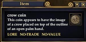 Crow coin | EverQuest 2 Wiki | Fandom