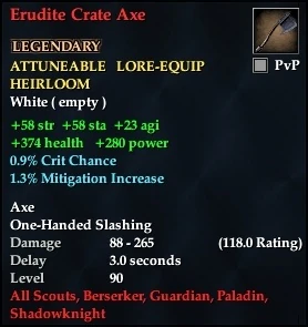 Erudite Crate Axe | EverQuest 2 Wiki | Fandom