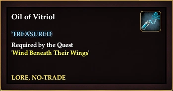 Oil of Vitriol | EverQuest 2 Wiki | Fandom