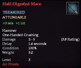 Half-Digested Mace | EverQuest 2 Wiki | Fandom