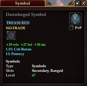 Dawnforged Symbol | EverQuest 2 Wiki | Fandom