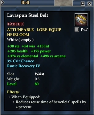 Lavaspun Steel Belt | EverQuest 2 Wiki | Fandom