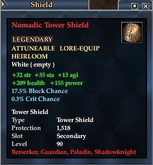 Nomadic Tower Shield | EverQuest 2 Wiki | Fandom