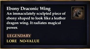 Ebony Draconic Wing | EverQuest 2 Wiki | Fandom
