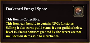 Darkened Fungal Spore | EverQuest 2 Wiki | Fandom