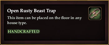 Open Rusty Beast Trap | EverQuest 2 Wiki | Fandom