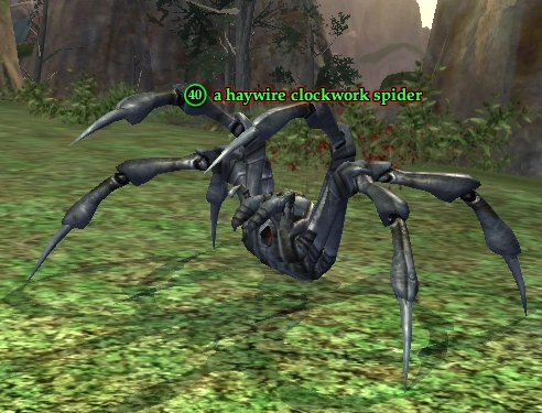 A haywire clockwork spider | EverQuest 2 Wiki | Fandom
