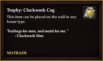 Trophy: Clockwork Cog | EverQuest 2 Wiki | Fandom
