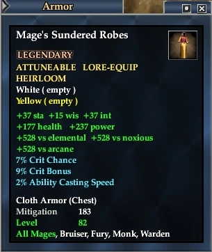 Mage's Sundered Robes | EverQuest 2 Wiki | Fandom