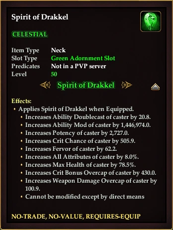 Spirit of Drakkel | EverQuest 2 Wiki | Fandom