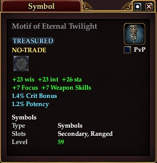 Motif of Eternal Twilight | EverQuest 2 Wiki | Fandom