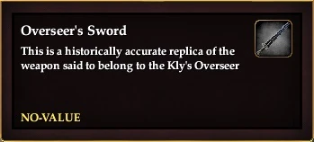 Overseer's Sword | EverQuest 2 Wiki | Fandom