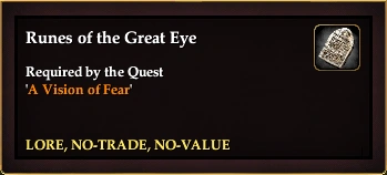 Runes of the Great Eye | EverQuest 2 Wiki | Fandom
