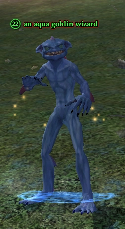 An aqua goblin wizard | EverQuest 2 Wiki | Fandom