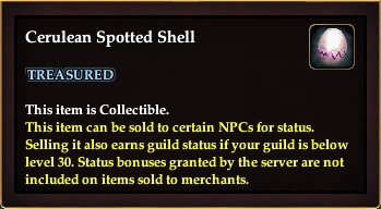 Cerulean Spotted Shell | EverQuest 2 Wiki | Fandom