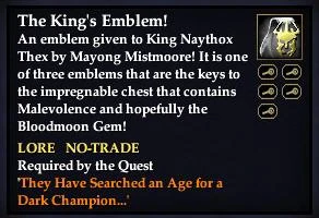 The King's Emblem! | EverQuest 2 Wiki | Fandom