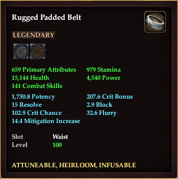 Rugged Padded Belt | EverQuest 2 Wiki | Fandom