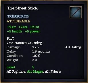 The Street Stick | EverQuest 2 Wiki | Fandom