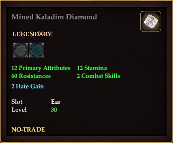 Mined Kaladim Diamond | EverQuest 2 Wiki | Fandom