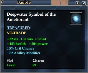 Deepwater Symbol of the Ameliorant | EverQuest 2 Wiki | Fandom