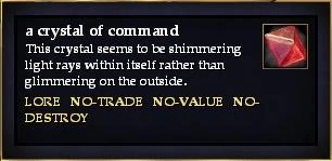 a crystal of command | EverQuest 2 Wiki | Fandom