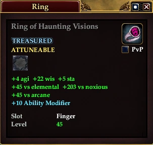 Ring of Haunting Visions | EverQuest 2 Wiki | Fandom