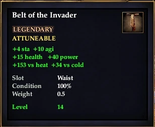 Belt of the Invader | EverQuest 2 Wiki | Fandom