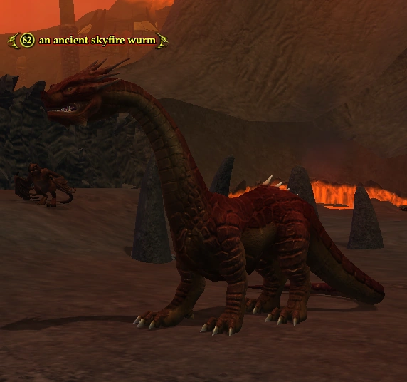 an ancient skyfire wurm | EverQuest 2 Wiki | Fandom