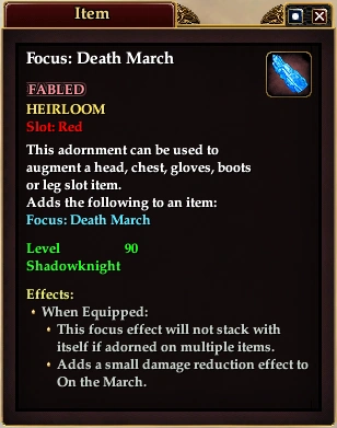 Focus: Death March | EverQuest 2 Wiki | Fandom