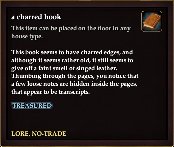 a charred book | EverQuest 2 Wiki | Fandom
