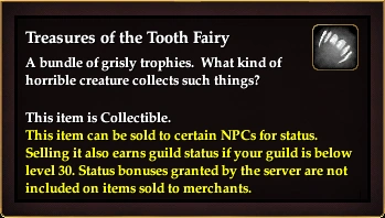 Treasures of the Tooth Fairy | EverQuest 2 Wiki | Fandom