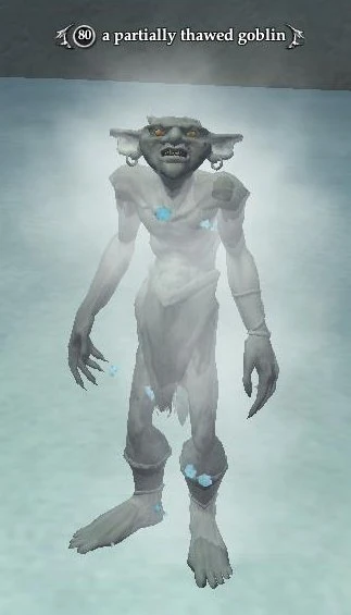 A partially thawed goblin | EverQuest 2 Wiki | Fandom